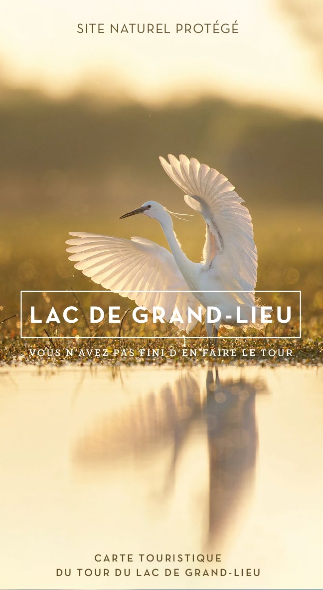Carte touristique du lac de Grand Lieu | Office de Tourisme de Grand Lieu
